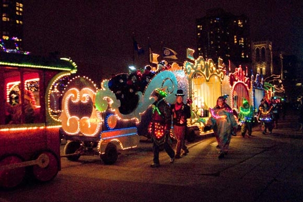 Making the Holidazzle parade happen--the people behind downtown's lit ...