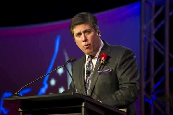 Levy Returns to Host Hall Induction