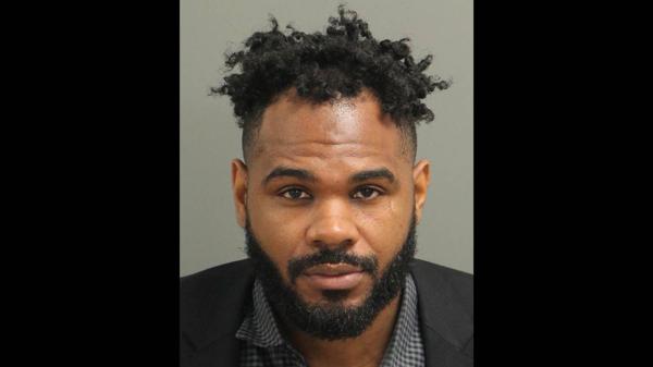 Former UNC football player Chris Hawkins is in trouble again