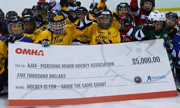 OMHA, Weekend Hockey Award $10,000 to Associations through Hockey is ...