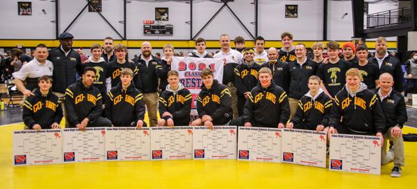 The Go-Hawks are District Champs, Qualify 12 for State!