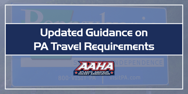 UPDATED PA Travel Guidance