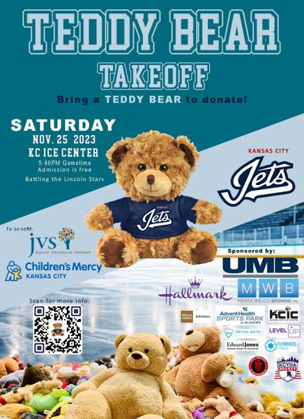 Teddy Bear Takeoff at Jets Game