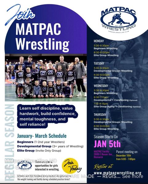 Join MATPAC TODAY!!