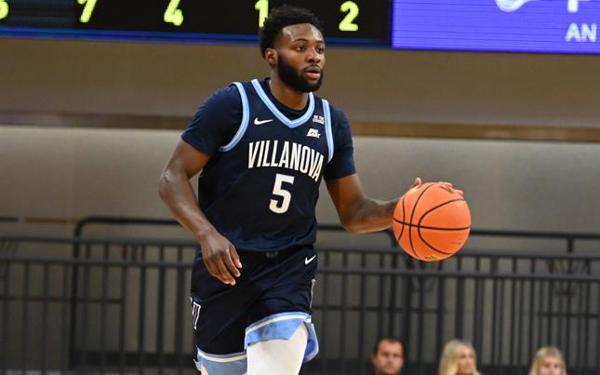 Wooga Poplar enjoys a big homecoming in Villanova's season-opening 75-63 win over Lafayette