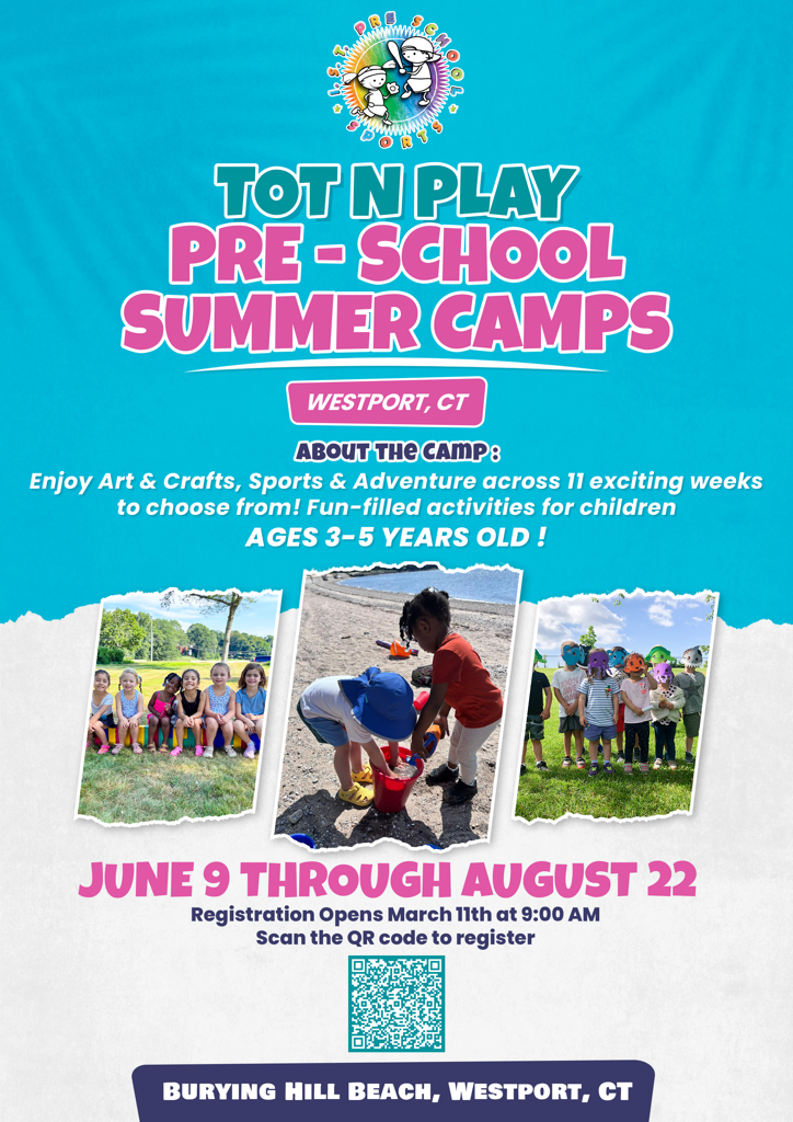 2026 Tot N Play Pre-School Summer Camp