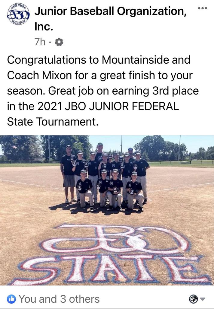 Mountainside Junior Baseball Organization