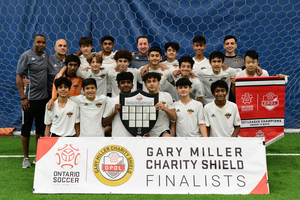 Markham SC win the U-14 Boys OPDL Charity Shield in penalty thriller