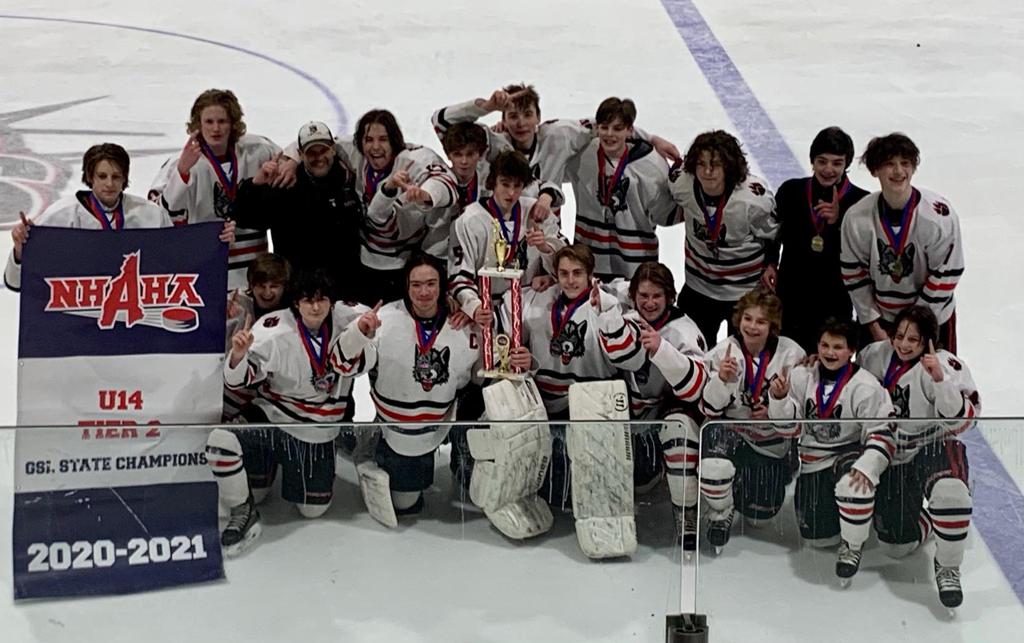 Wolves crowned NH Tier II U14 State Champions