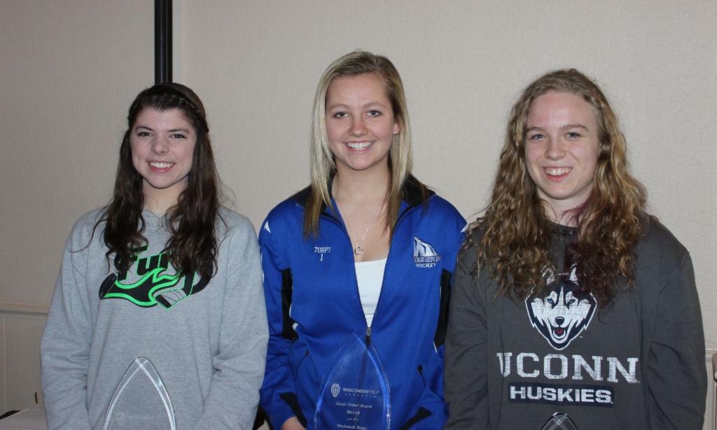 Woodman, Torpy, and Knutson earn WiPH honors