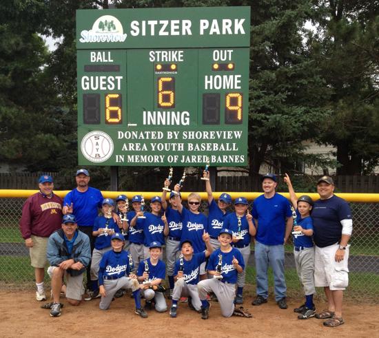 Shoreview Area Youth Baseball