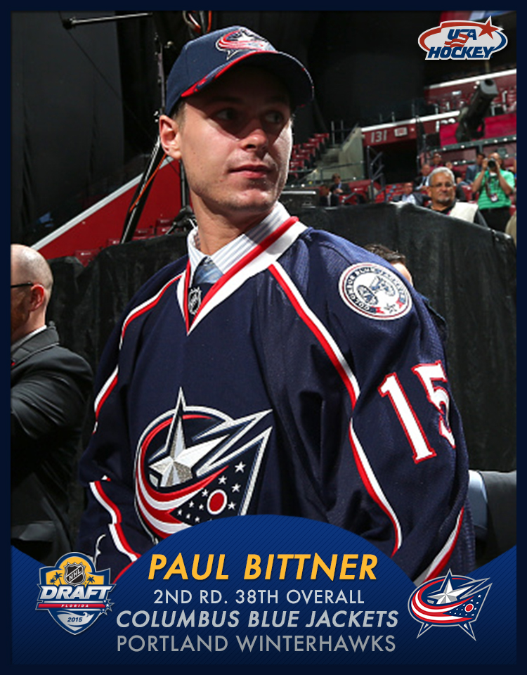 Fifty-Five Americans Selected at 2015 NHL Entry Draft