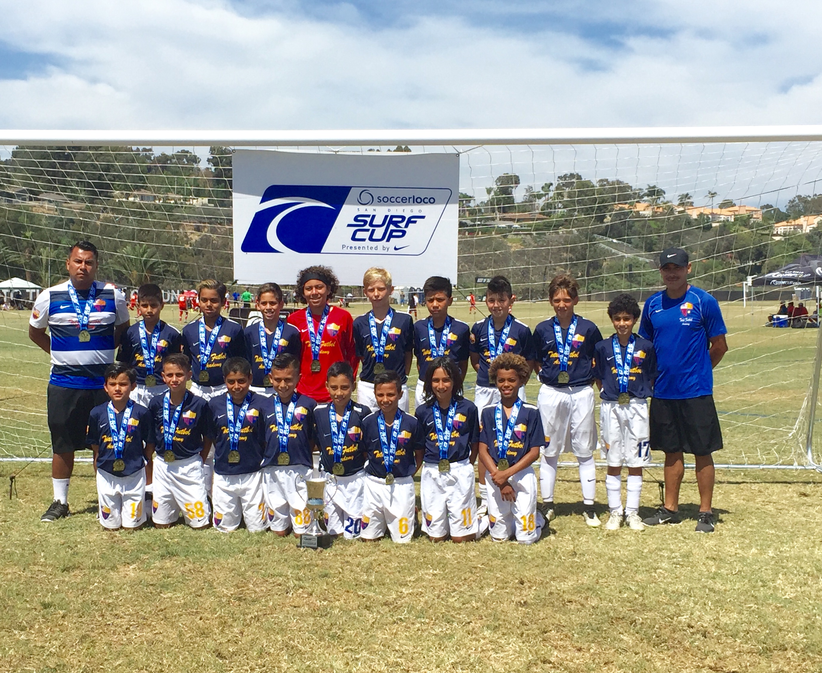 ACADEMY PUTS THREE INTO SEMI'S AT SURF CUP, THEN WALKS AWAY WITH TWO CUPS!!