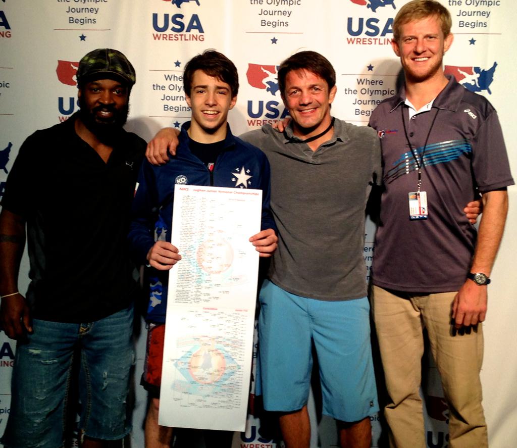 Kendall Cross & Andrew Farrar | Photos | Virginia USA Wrestling