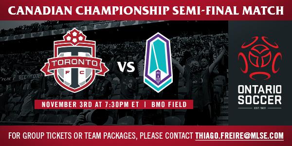 Toronto FC extends special ticket offer to Ontario Soccer members