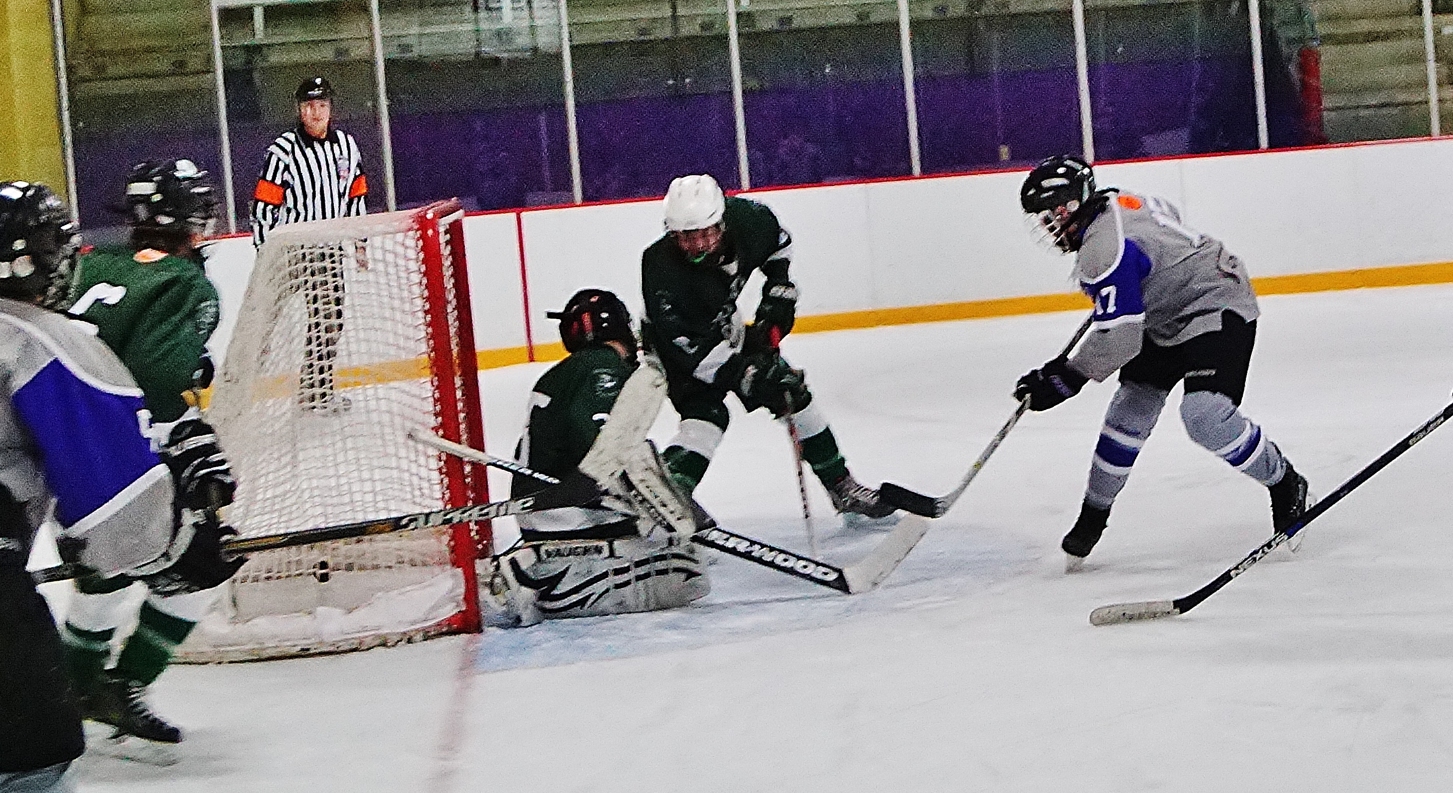 In D9 Peewee A, it's the Mavericks