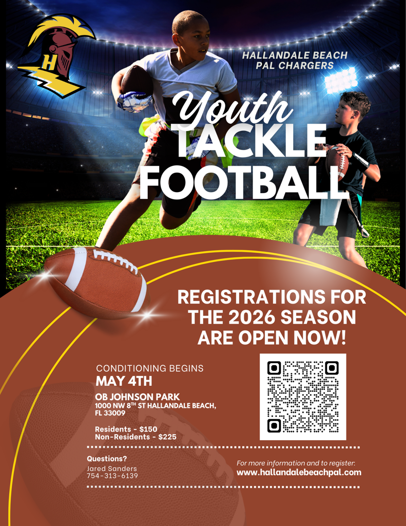 PAL of Hallandale Beach Tackle Football