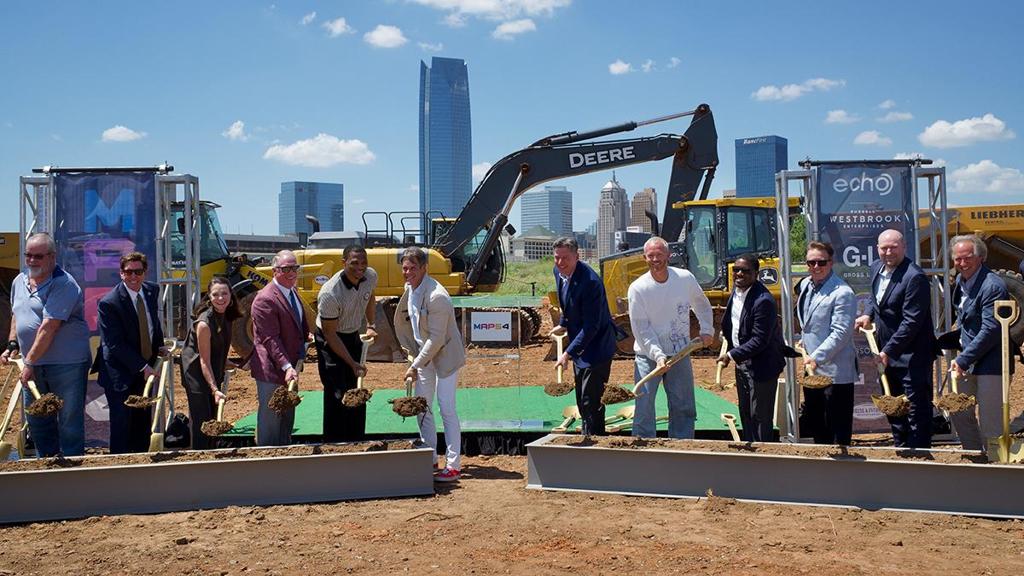 Oklahoma City leaders break ground on $121-million MAPS 4 Multipurpose ...