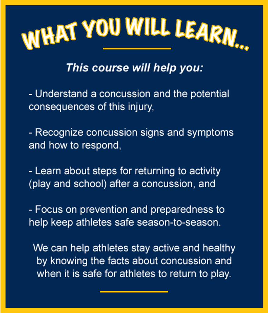 Concussion Training 