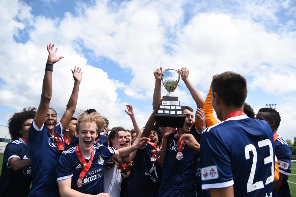 Whitby Iroquois score late to win the U-17 Boys OPDL Cup