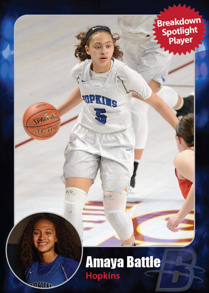Girls' basketball: Amaya Battle
