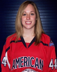 American University - 2010 - 2011 Regular Season - Roster - #44 - Ashley Abrams - F